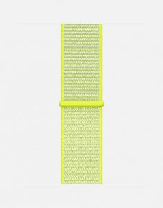 Sport Loop Apple Watch Strap – Marathon Yellow Woven Nylon | WsC®